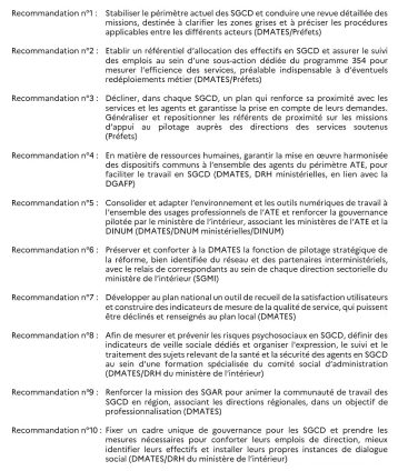 SGCD : Évaluation de l'organisation et du fonctionnement des ...